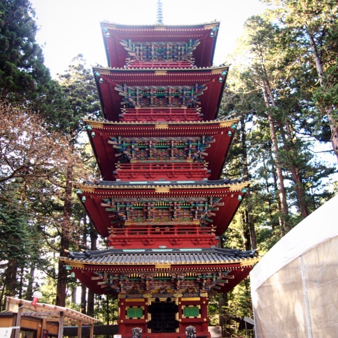 日光東照宮 五重塔の写真 五重の塔 日光東照宮 日光 栃木2017年12月 トリップノート