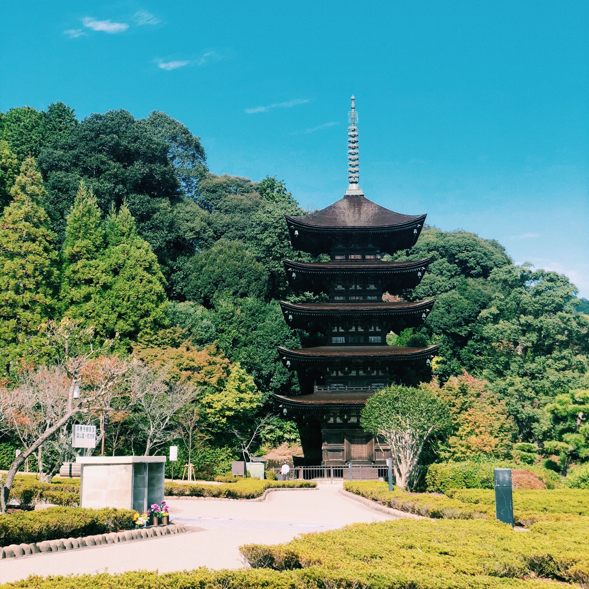 瑠璃光寺五重塔の写真山口県瑠璃光寺日本に現存する五重塔で10番目に古く トリップノート